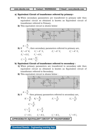 Single phase transformers | PDF