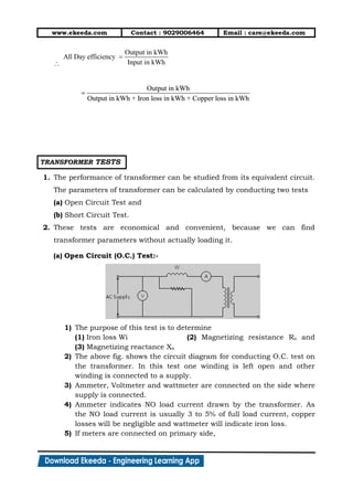 Single phase transformers | PDF