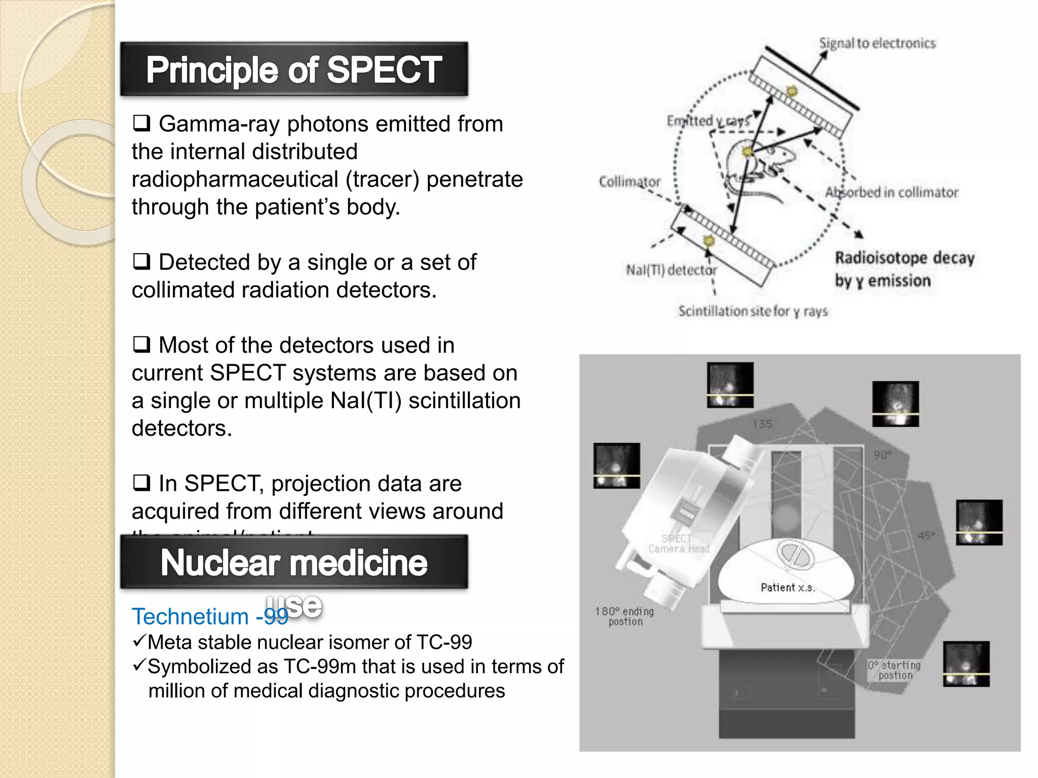 Single photon emission computed tomography (spect) | PPTX