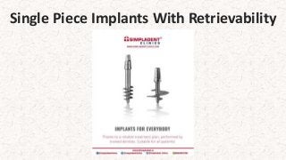 Single Piece Implants | PPT