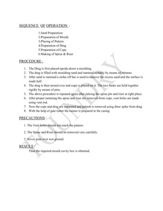 Single piece pattern | DOCX