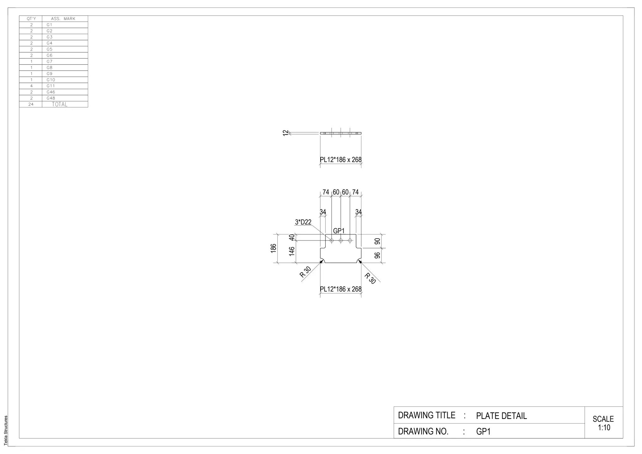 Single steel drawing for building - information | PDF | Computer ...