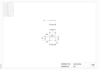 Single steel drawing for building - information | PPT