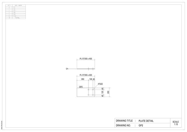 Single steel drawing for building - information | PDF | Computer ...