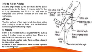 Single point cutting tool | PPTX