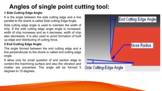 Single point cutting tool | PPTX