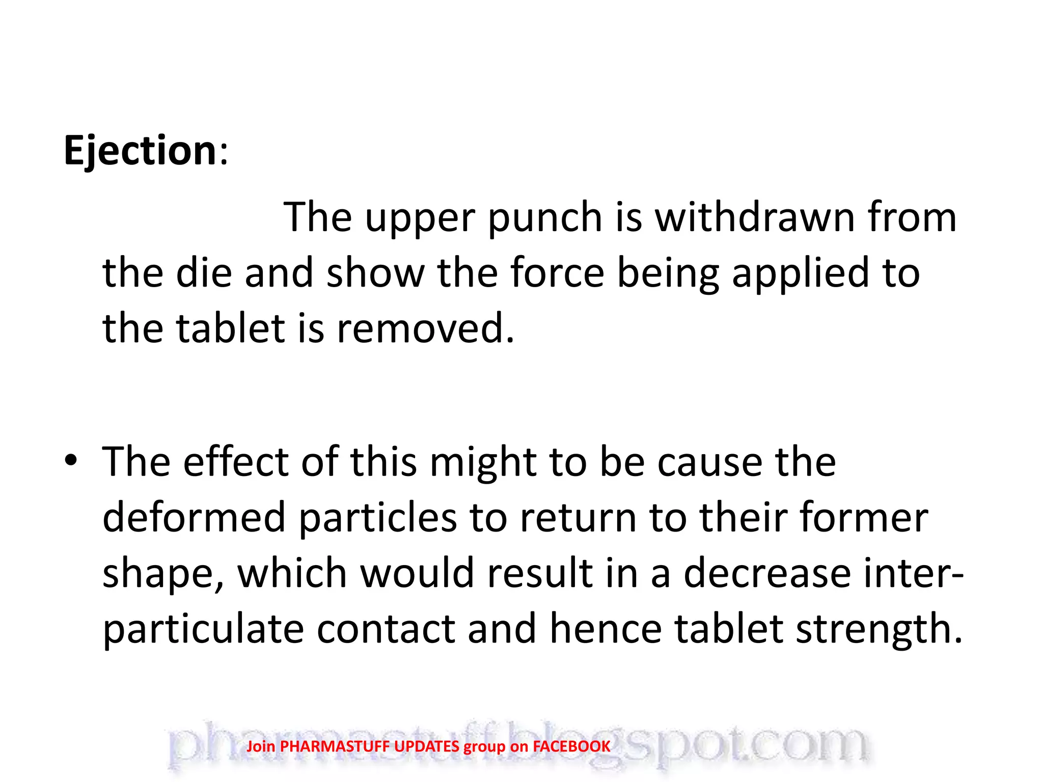 Single punch tablet press | PPTX