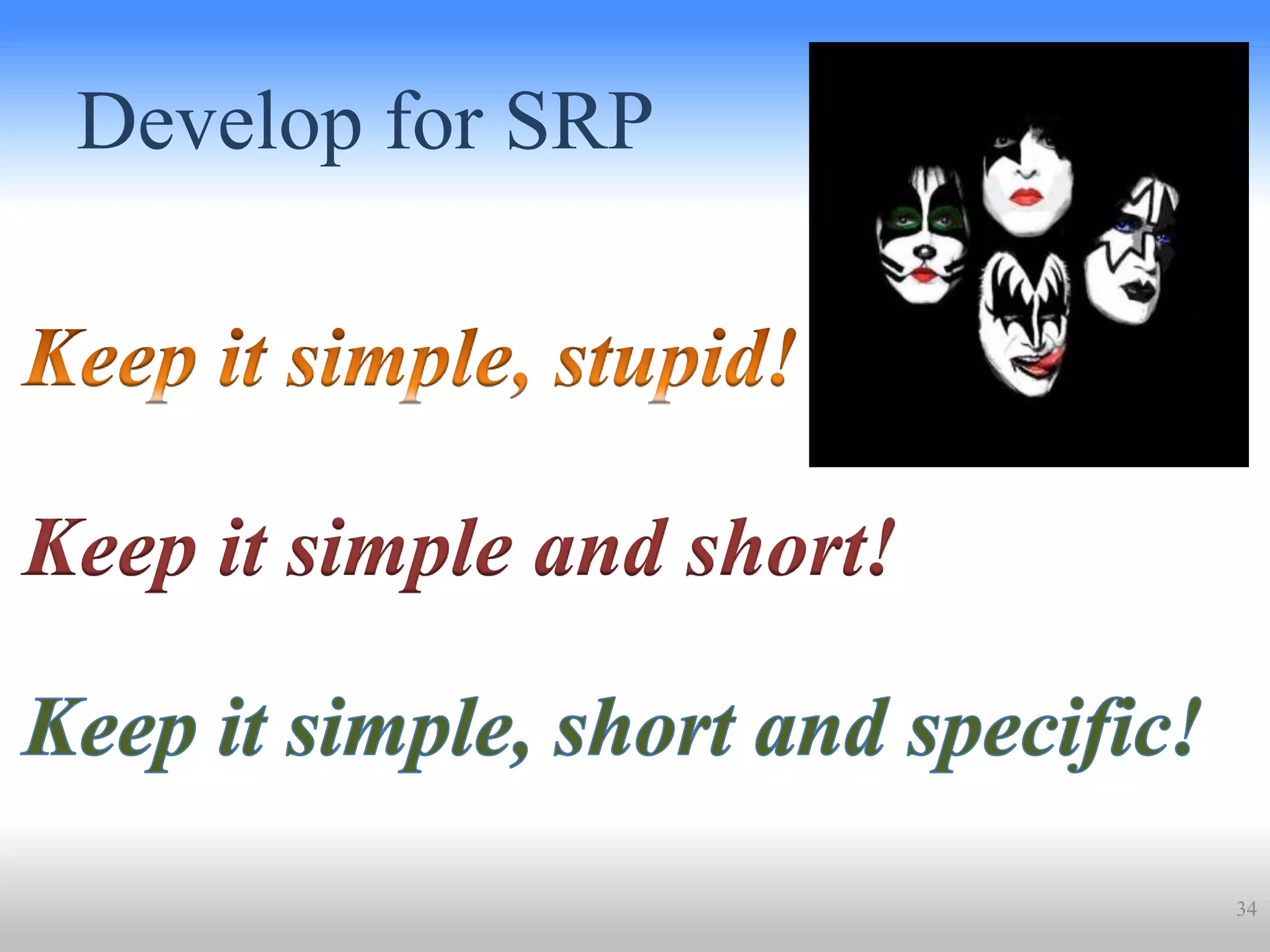 Single Responsibility Principle | PPT
