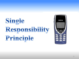 Single Responsibility Principle | PPT