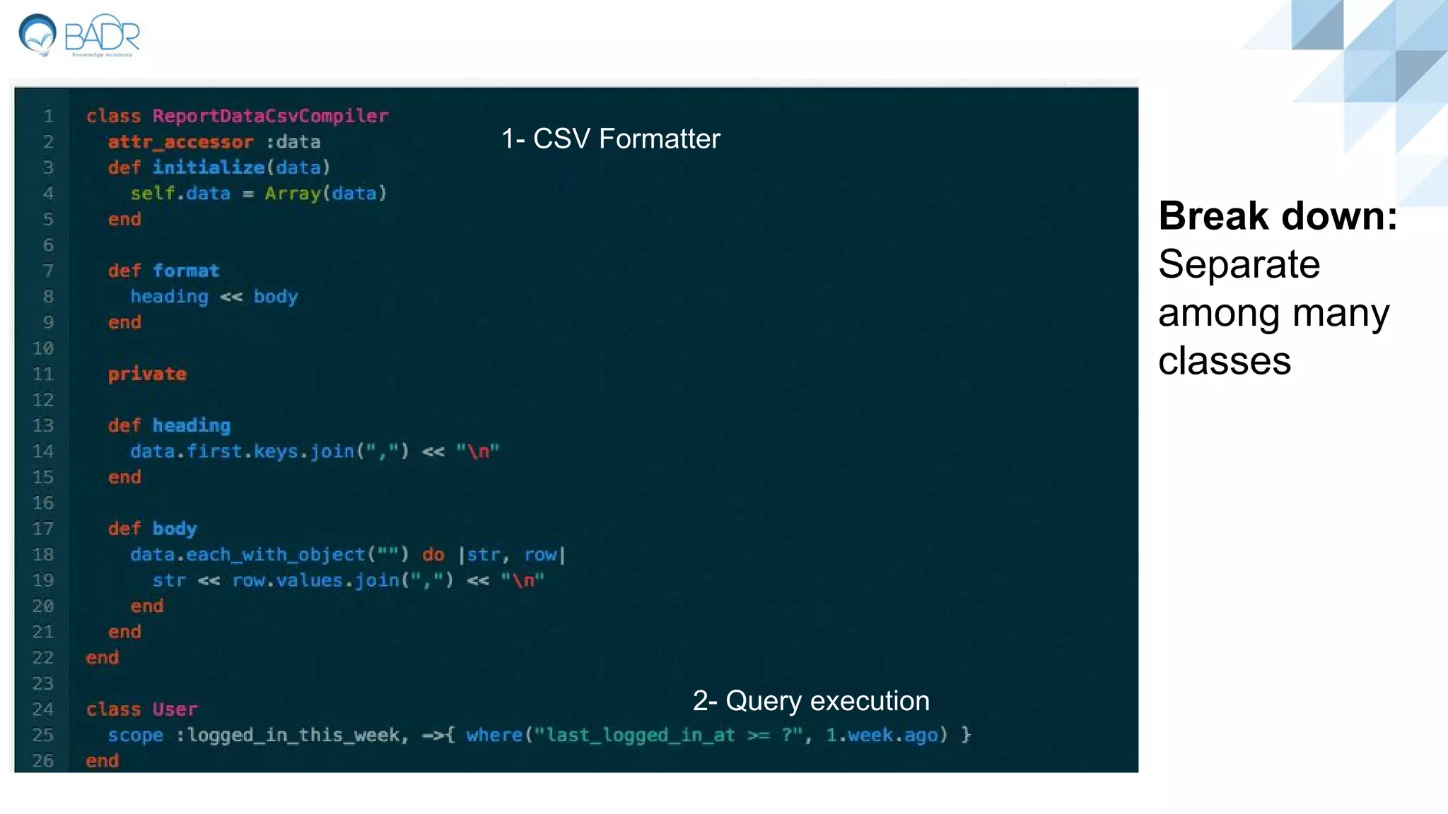 Single Responsibility Principle | PPT