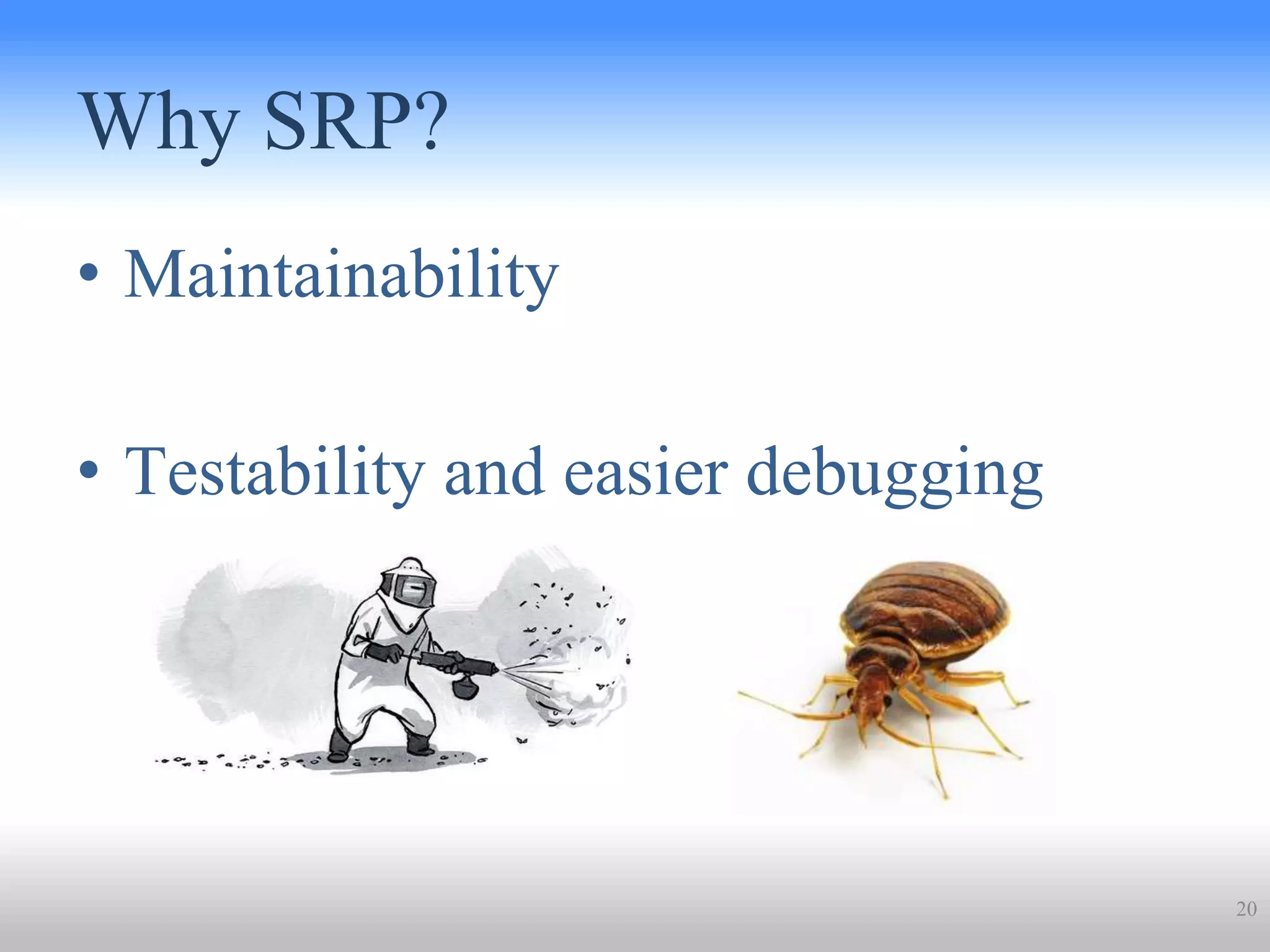 Single Responsibility Principle @ Clean Code Alliance Meetup | PPT