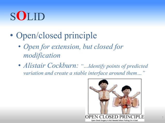 Single Responsibility Principle @ Clean Code Alliance Meetup | PPT