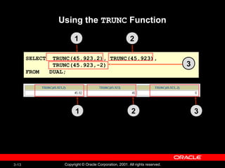 Single row functions | PPT