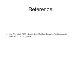 Single Shot Multibox Detector | PDF