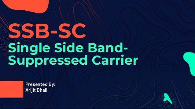 SSBSC Single Side Band - Suppressed Carrier Compressed | PDF