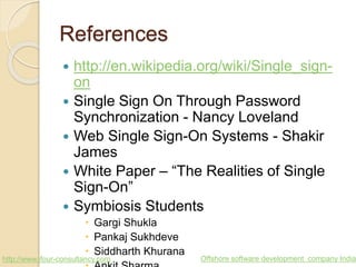 Single sign on - SSO | PPTX