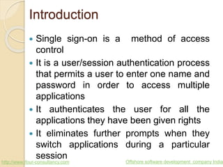 Single sign on - SSO | PPTX