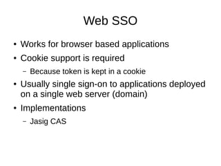 Single Sign On - The Basics | PDF | Internet | Computing