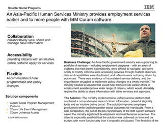 IBM Cúram Case Studies | ODP