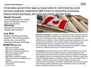 IBM Cúram Case Studies | ODP