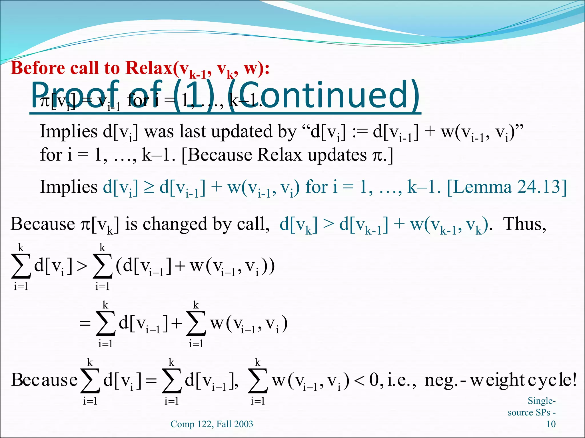 SINGLE SOURCE SHORTEST PATH.ppt