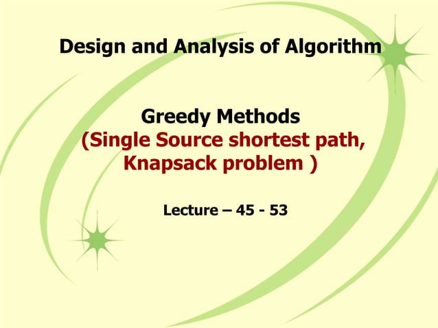 Single Source Shortest Path Algorithm With Example Pptx Programming