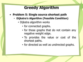 Single source Shortest path algorithm with example | PPTX