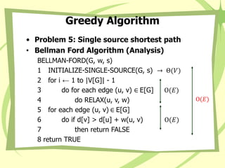 Single source Shortest path algorithm with example | PPTX