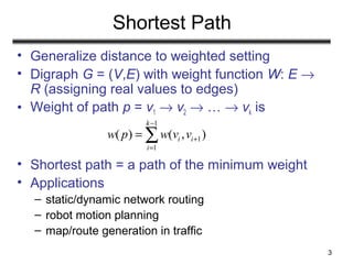 Single source stortest path bellman ford and dijkstra | PPT
