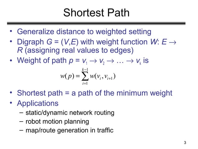 Single Source Stortest Path Bellman Ford And Dijkstra Ppt