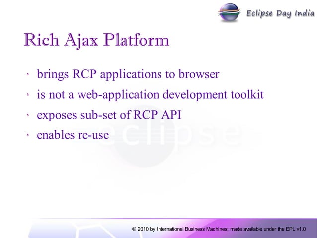 Single sourcing using Rich Ajax Platform | PPT
