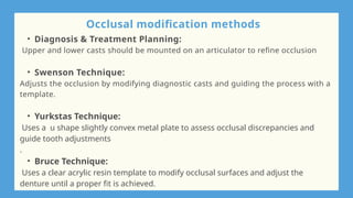 Single special denture a type of complete denture | PPT