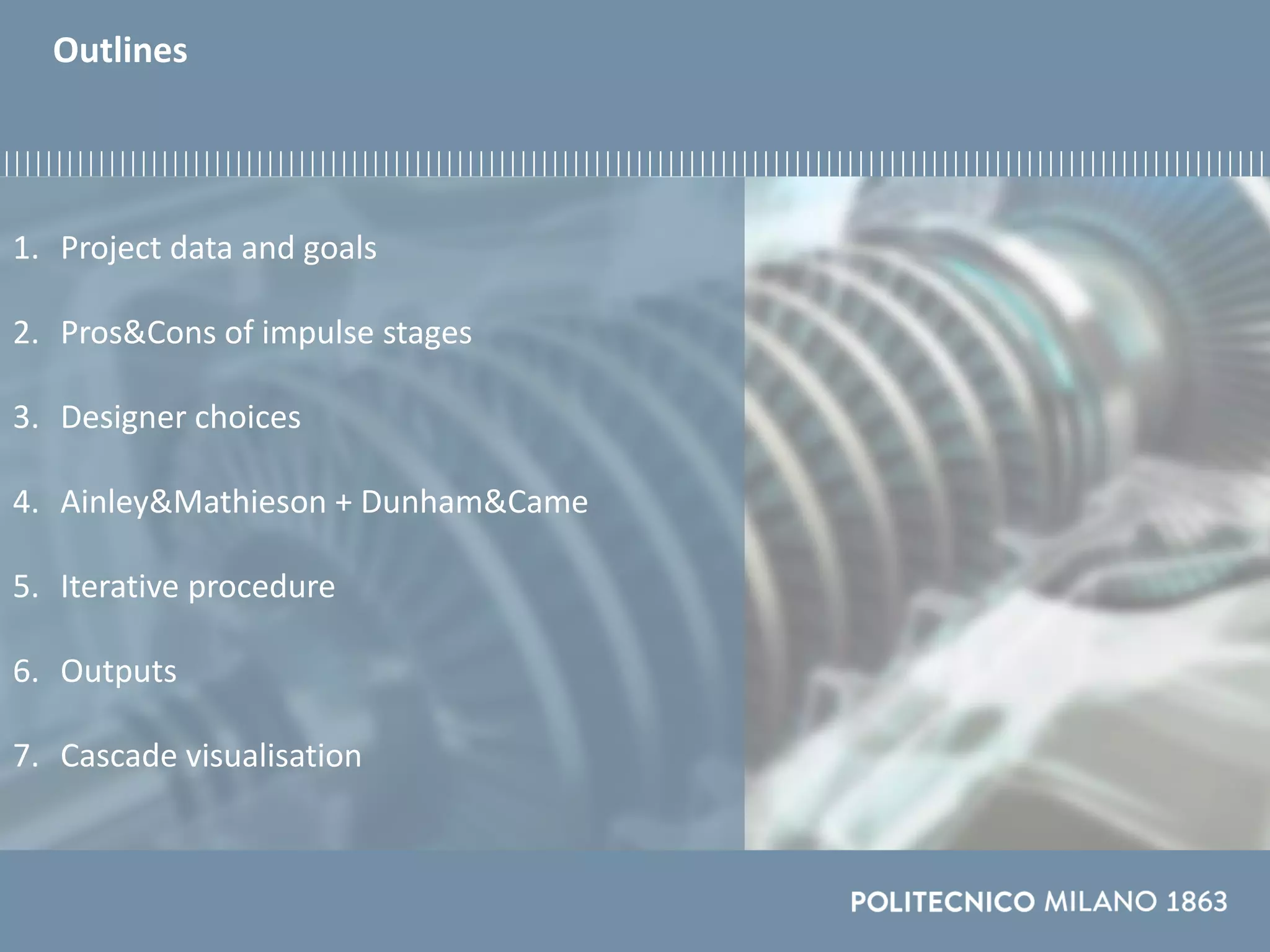 Design of an high pressure stage for a steam turbine | PDF