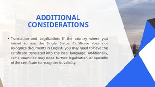 Single Status Certificate Indian Embassy.pptx