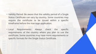 Single Status Certificate Indian Embassy.pptx