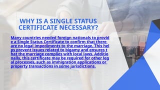 Single Status Certificate Indian Embassy.pptx