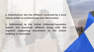 Single Status Certificate Indian Embassy.pptx