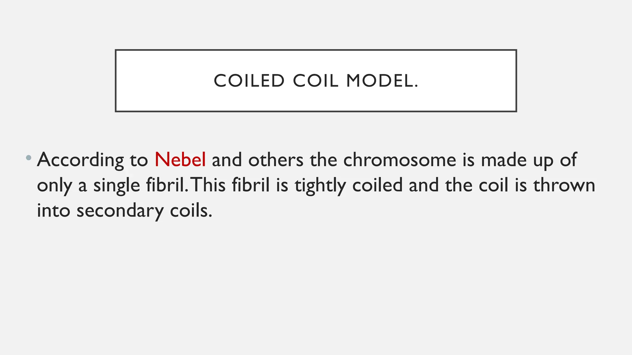 single strand chromosome model by R parihar.pptx