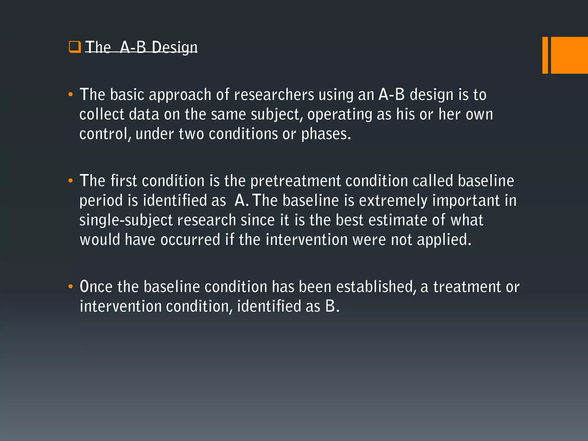 Single Subjects Research | PPTX