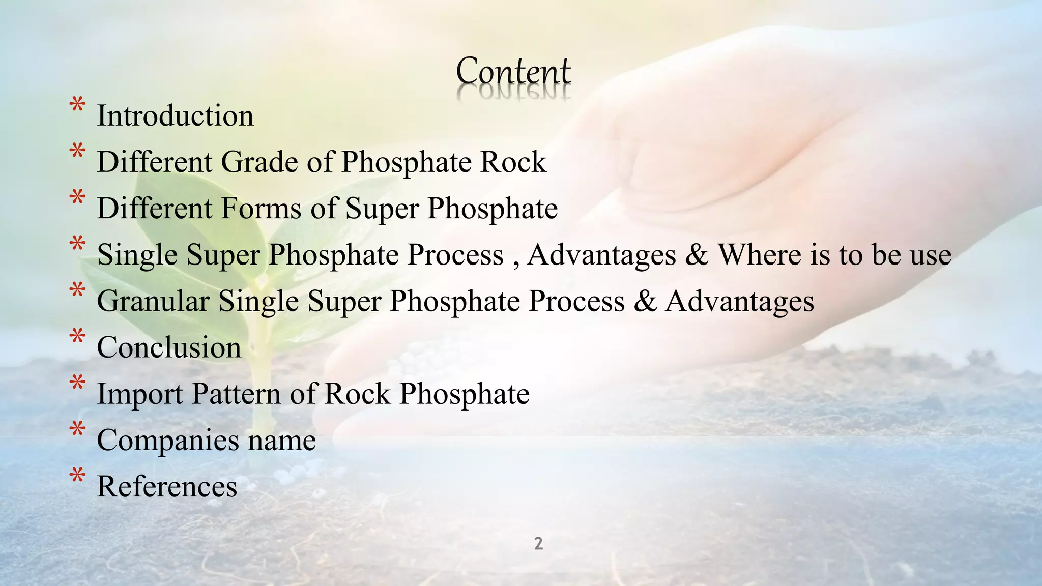 Single super phosphate | PPTX
