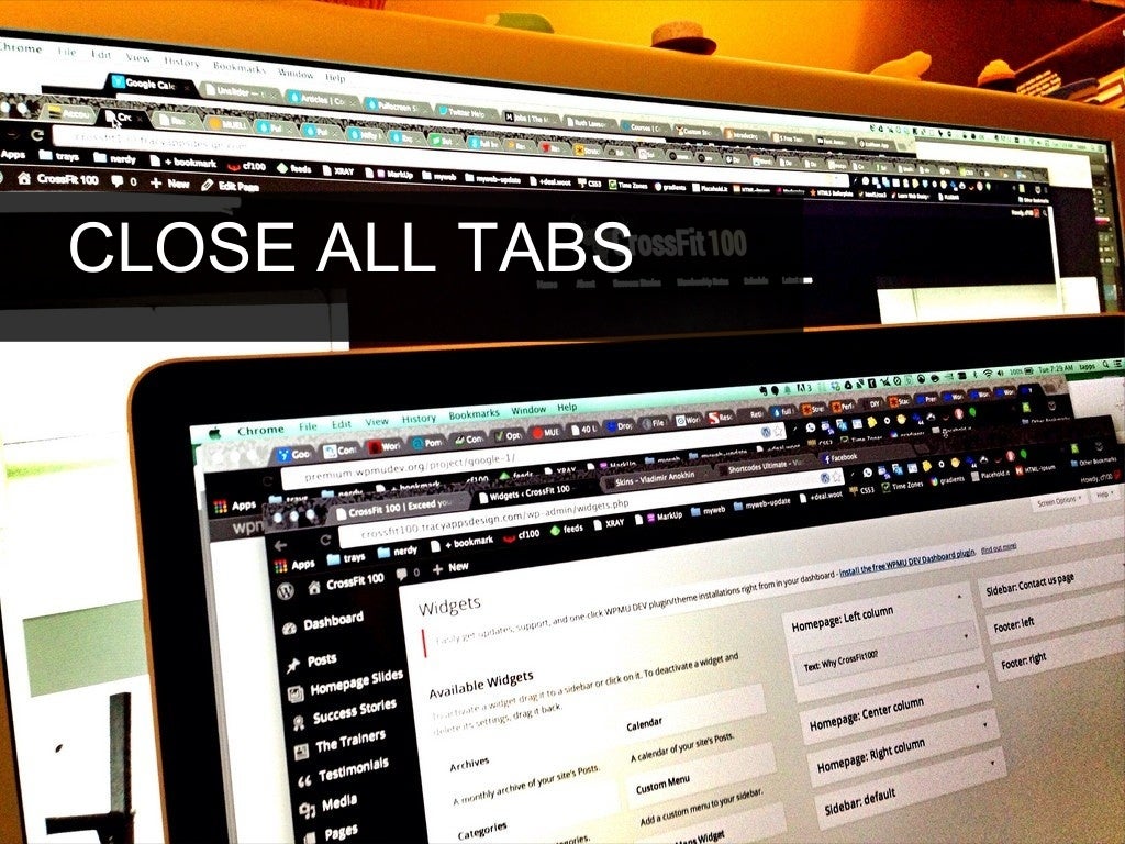 CLOSE ALL TABS