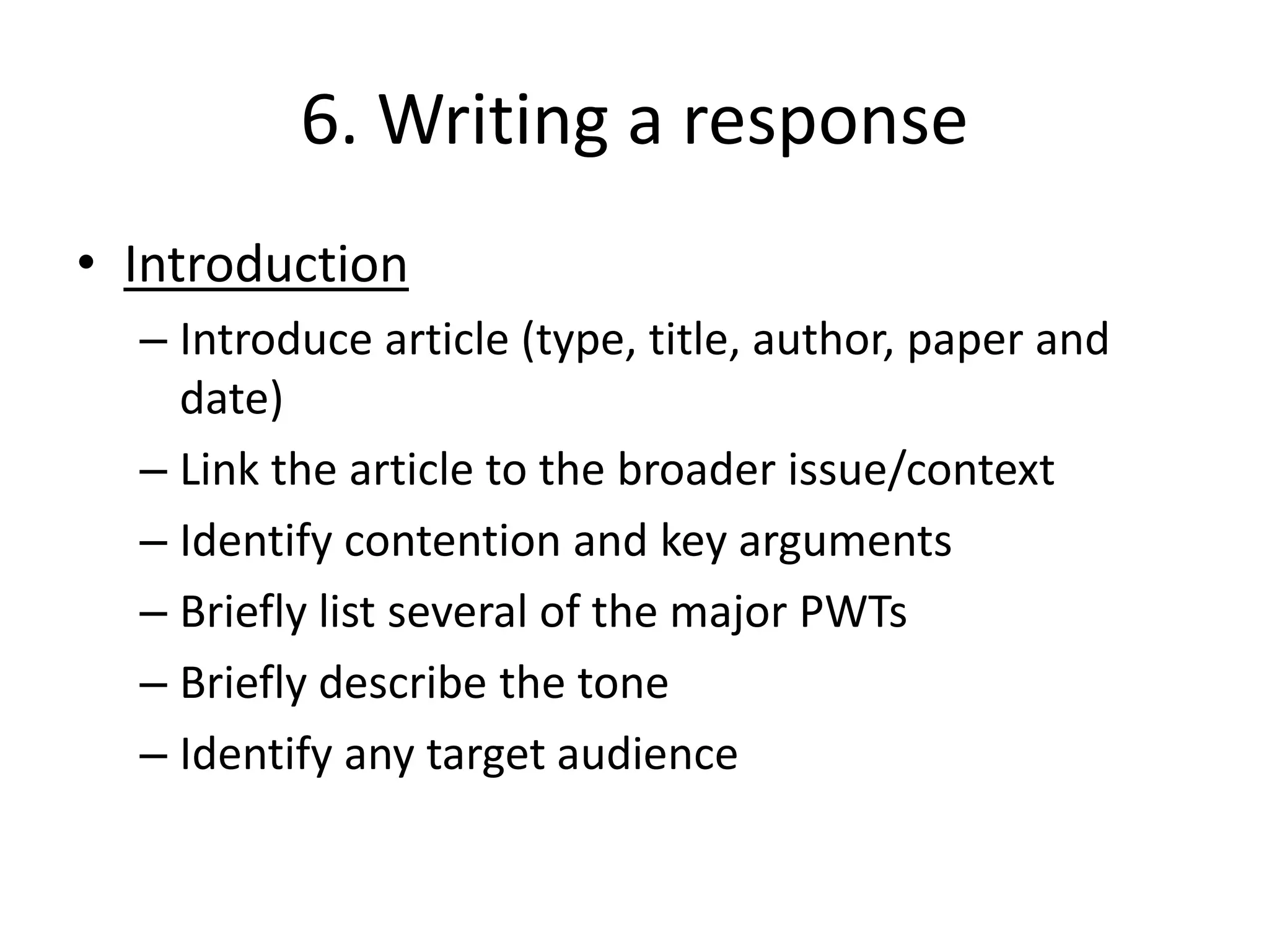 Single text article analysis how to | PDF