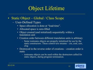Singleton Object Management | PPT