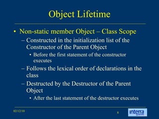 Singleton Object Management | PPT