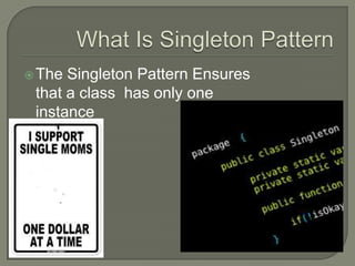 Singleton pattern | PPT