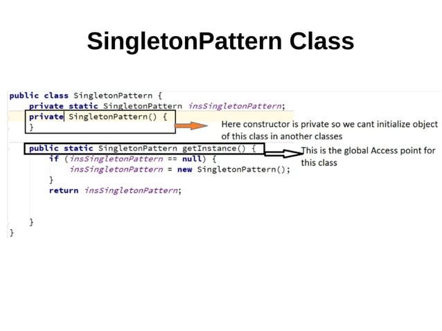 Singleton pattern | ODP