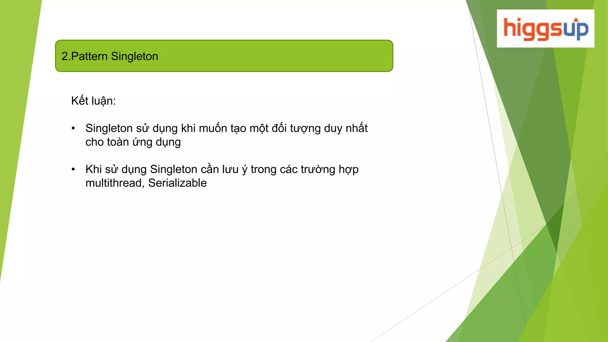 Singleton and Prototype Pattern | PPTX