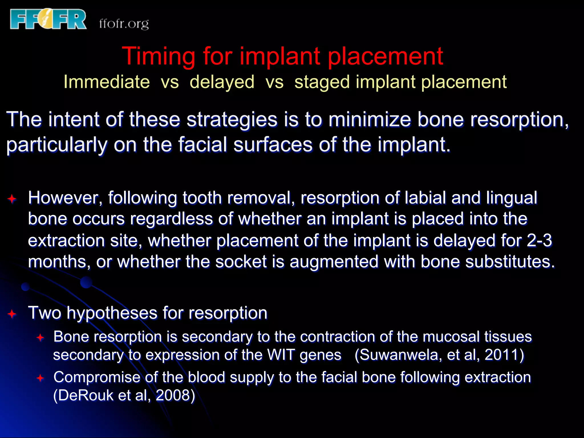 Single tooth defects in the posterior quadrants | PPT