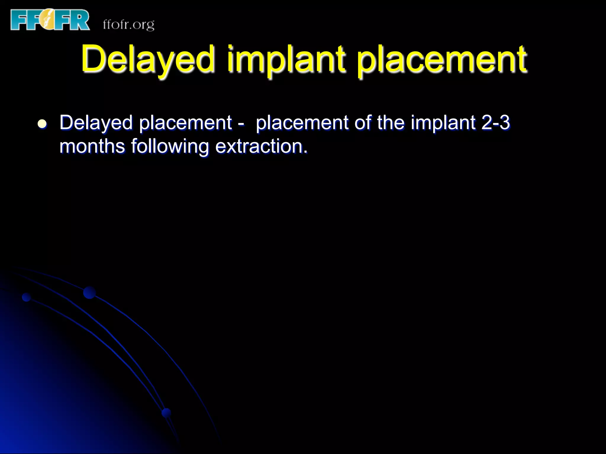 Single tooth defects in the posterior quadrants | PPT