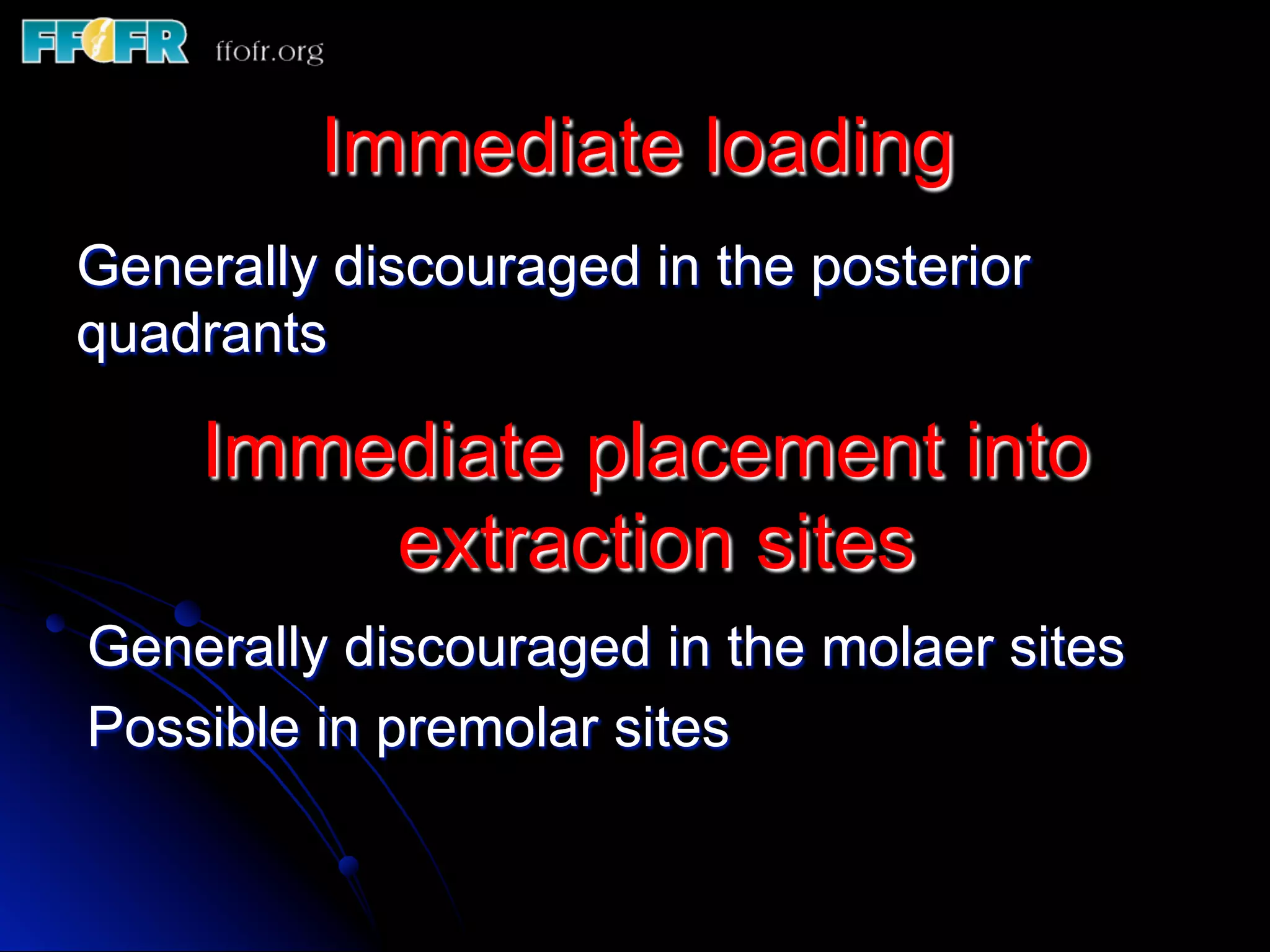Single tooth defects in the posterior quadrants | PPT